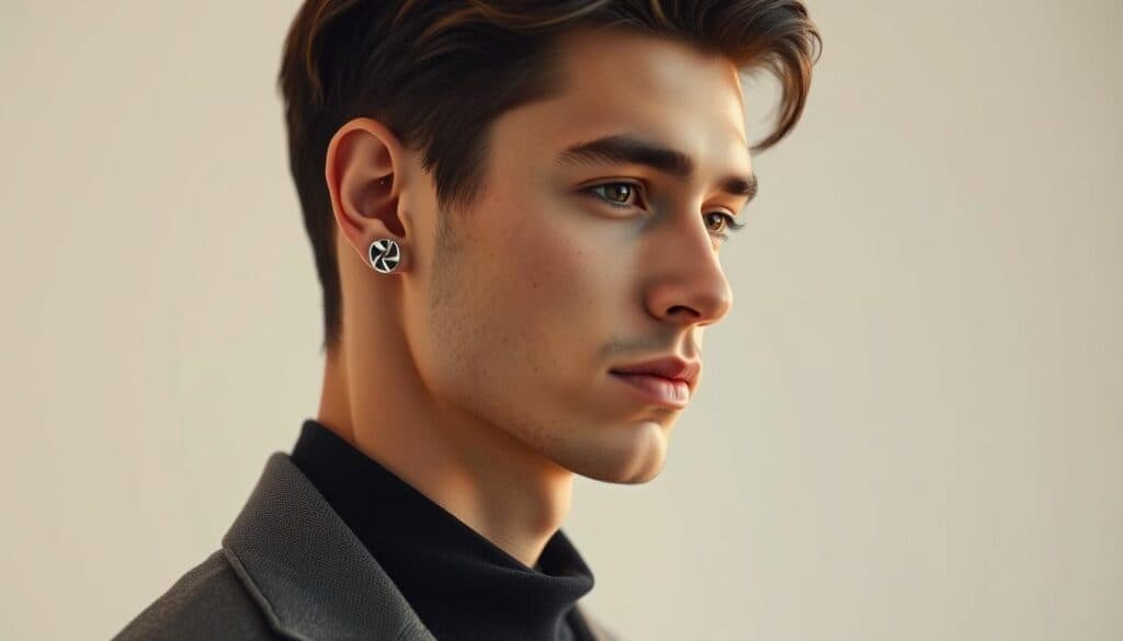 Ohrring links beim Mann: Styling Guide für moderne Männer